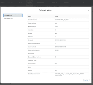 v5.1 Release: Library & Dataset Info | Data Controller | Flexible and Secure SAS® Data Modification