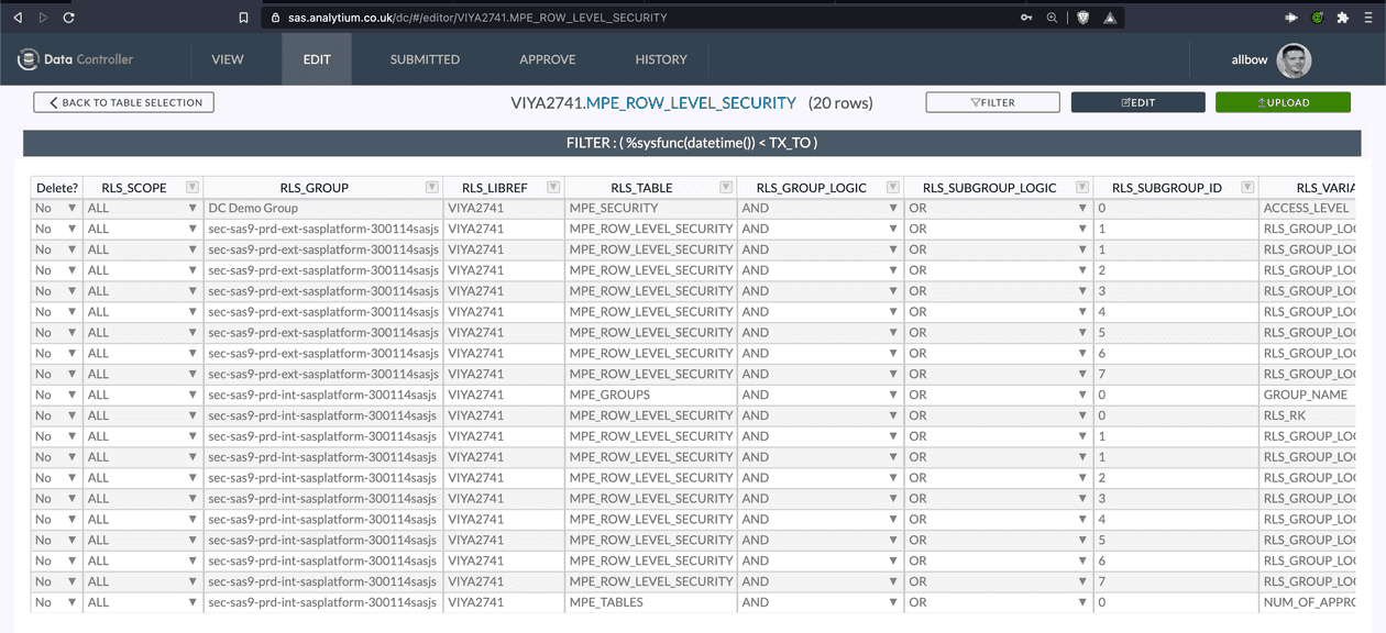 v3.12 Release – Four New Data Management Features | Data Controller | Flexible and Secure SAS ...